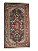 Vintage Jaipur Area Rug Indian 3' X 5' 3" Handmade Rug — Rug Savings